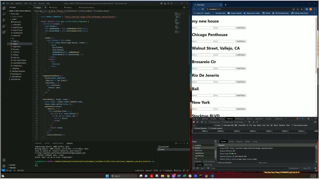 Promineo Tech Week 15 Coding Assignment - YouTube