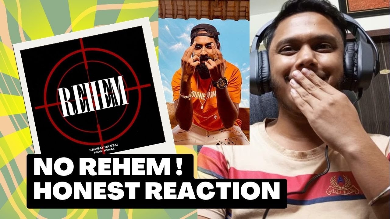 Emiway - Rehem (MUSIC BY - MEMAX) official music video | Reaction by ...