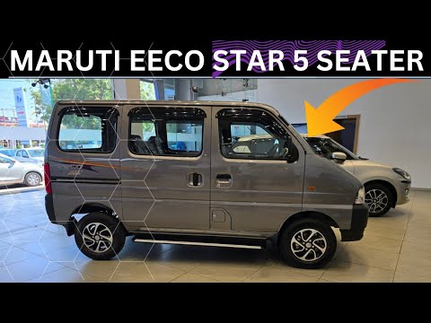 MARUTI SUZUKI EECO STAR 🌟 5 SEATER CNG | WITH MGA ACCESSORIES 🔥 ALLOY ...