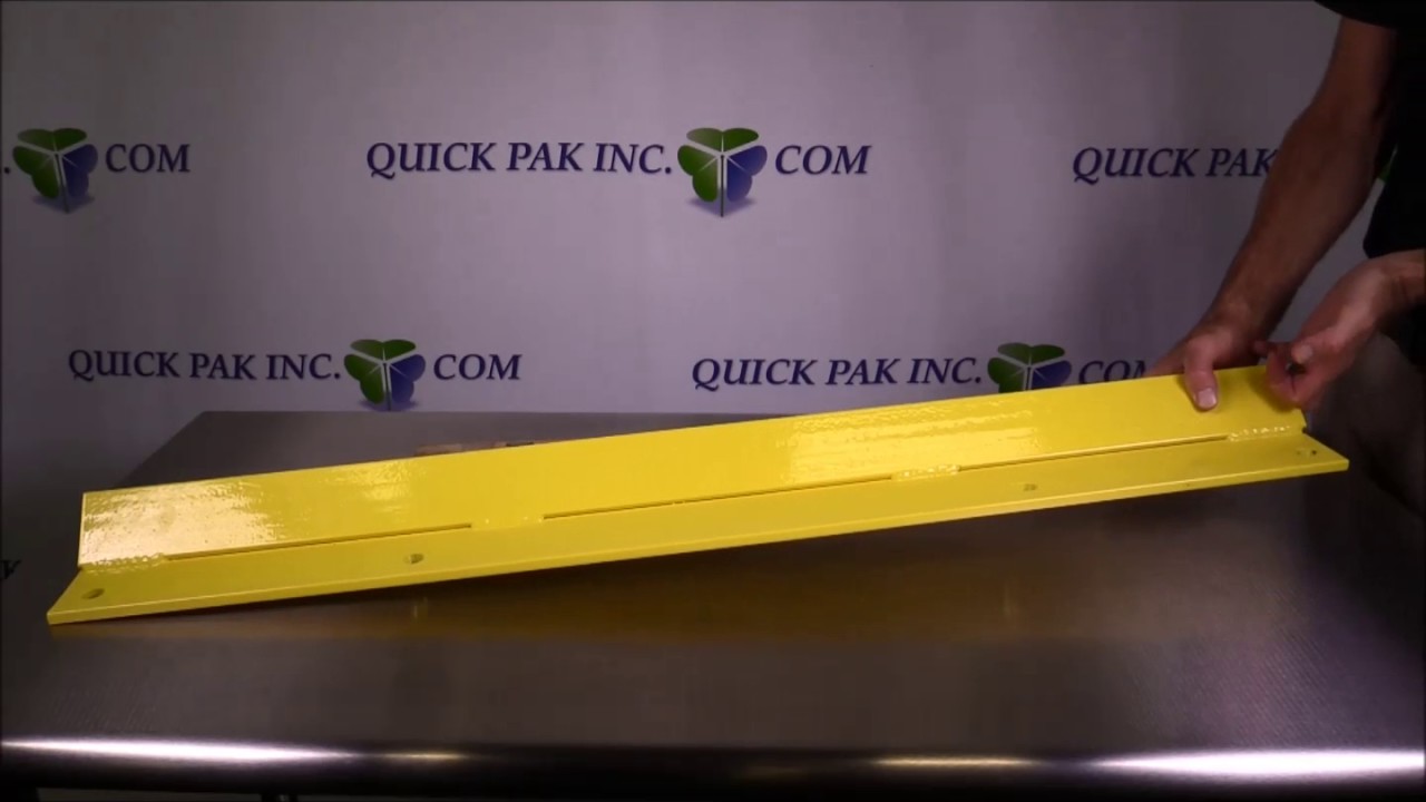 Revolution Fork Truck Wheel Stop - YouTube