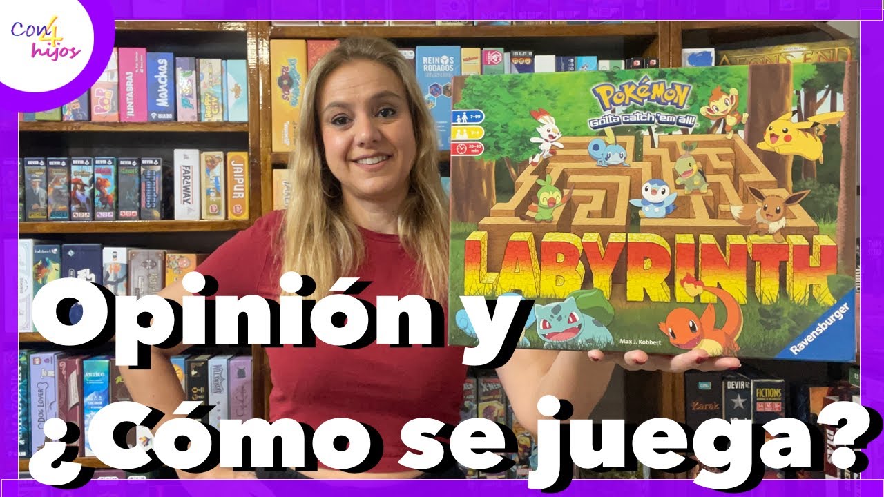 LABYRINTH POKEMON (Ravensburger) Opinión y ¿Cómo se juega? - YouTube