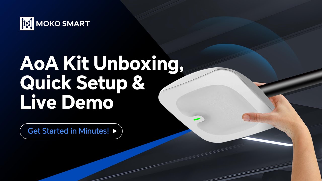 MOKOSmart Bluetooth AoA Kit | Unboxing, Setup & Live Demo - YouTube