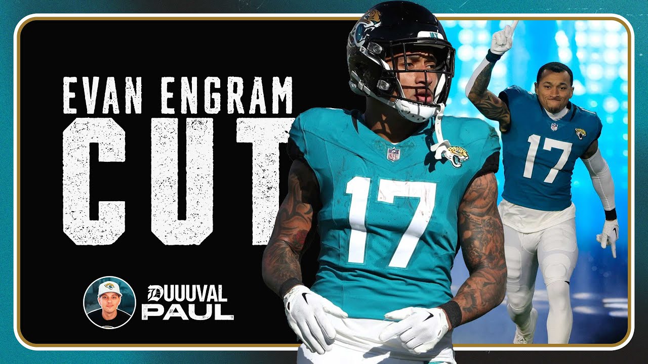 Jaguars CUT Tight End Evan Engram - YouTube