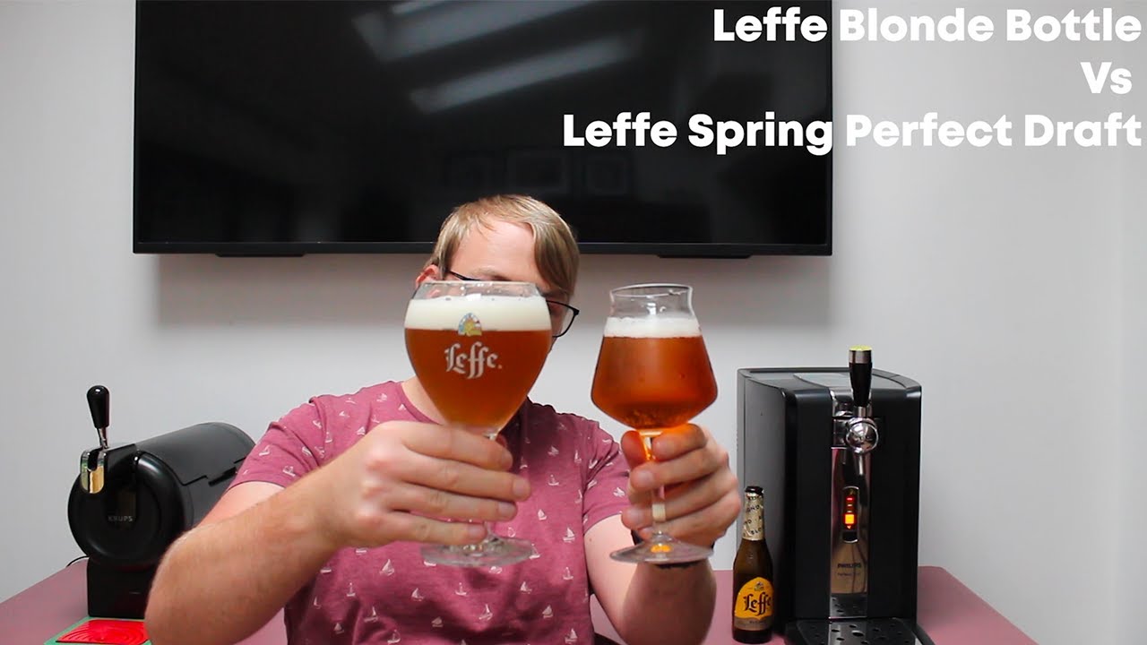 Leffe Bottle Vs Leffe Spring Perfect Draft Review - YouTube