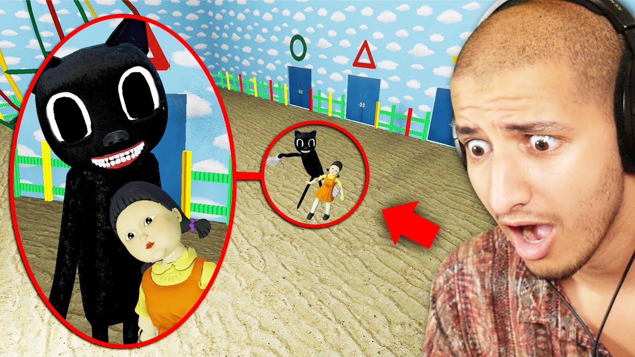 If You See CARTOON CAT in SQUID GAME, RUN AWAY FAST!! - YouTube