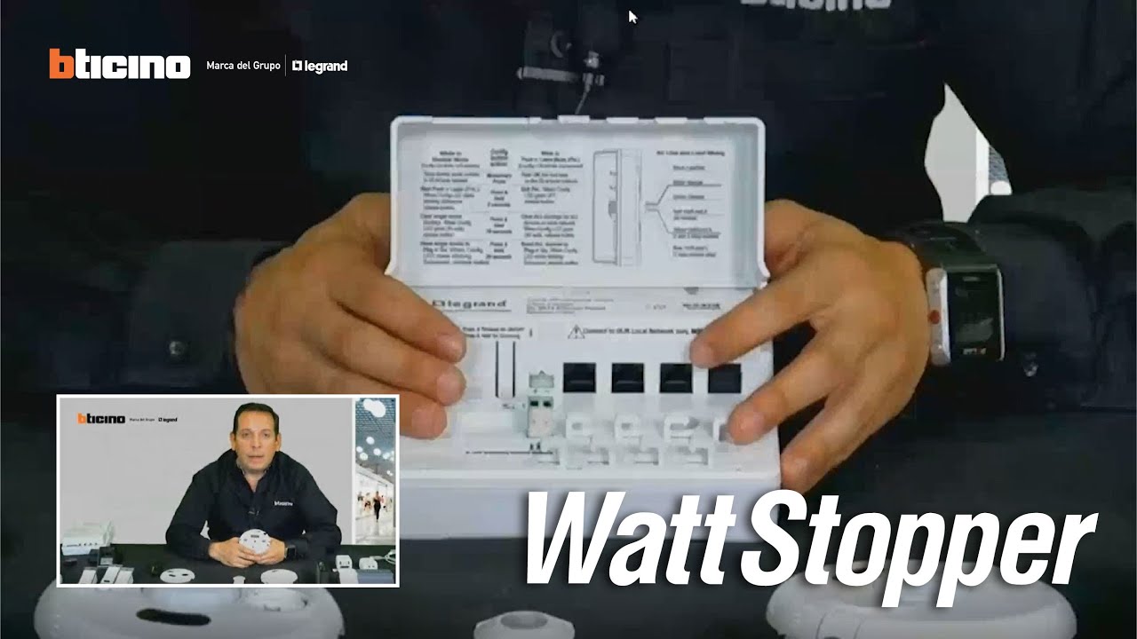 CONTROL DE ILUMINACIÓN CON LA NUEVA OFERTA DE WATT STOPPER DLM - YouTube