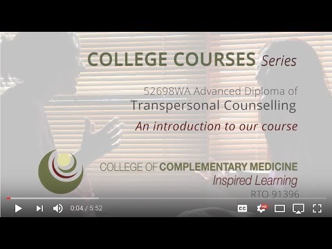 COLLEGE COURSES -Transpersonal Counselling an introduction to our ...
