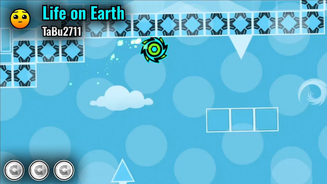 "Life on Earth" by TaBu2711 (3 coins) | Geometry Dash. - YouTube