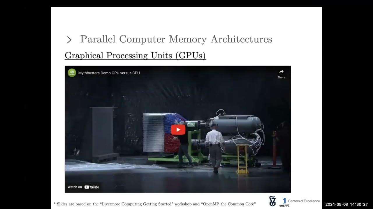 Shared-Memory parallelism: CPUs, GPUs, and in-between - Lecture 2 (Dr. Gal Oren) - YouTube