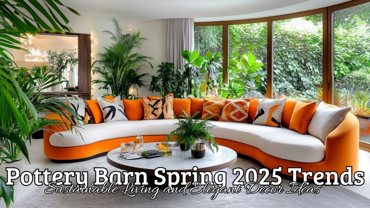 Pottery Barn Spring 2025: Curved Furniture, Bold Colors, and Statement ...
