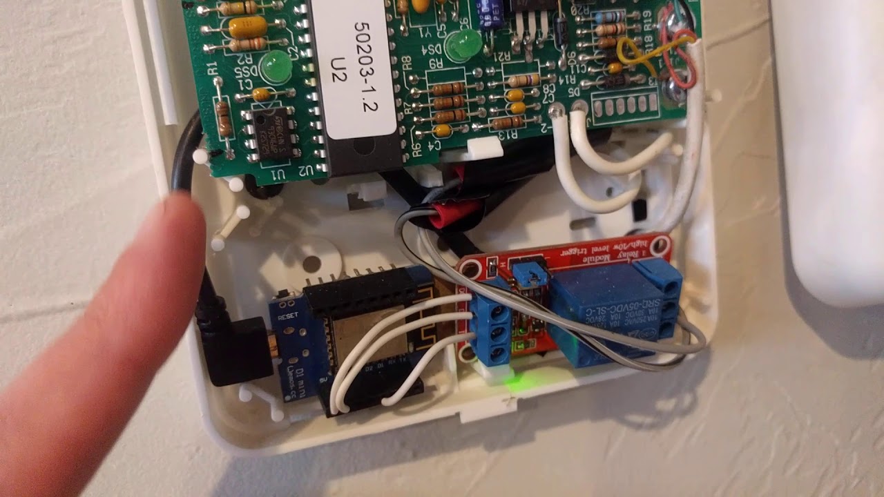 Bryant HRV wifi hack with wemos mini and blynk - YouTube