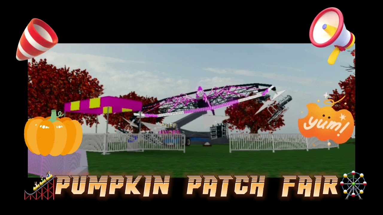 🌈🎢🎃Roblox state fair in pumpkin patch🎃🎡🌈 #robloxstatefair #fall2022 # ...
