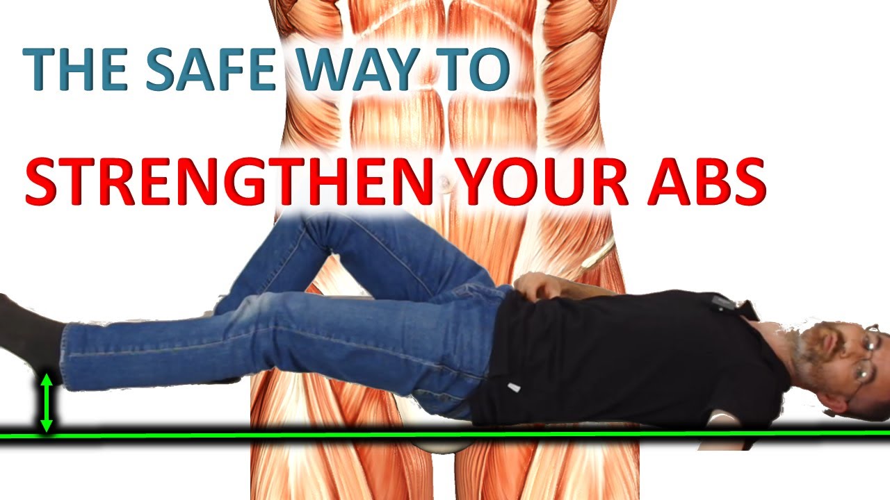 Posture Therapist Teaches Safe Abs Workout - Back & Neck Friendly / No ...