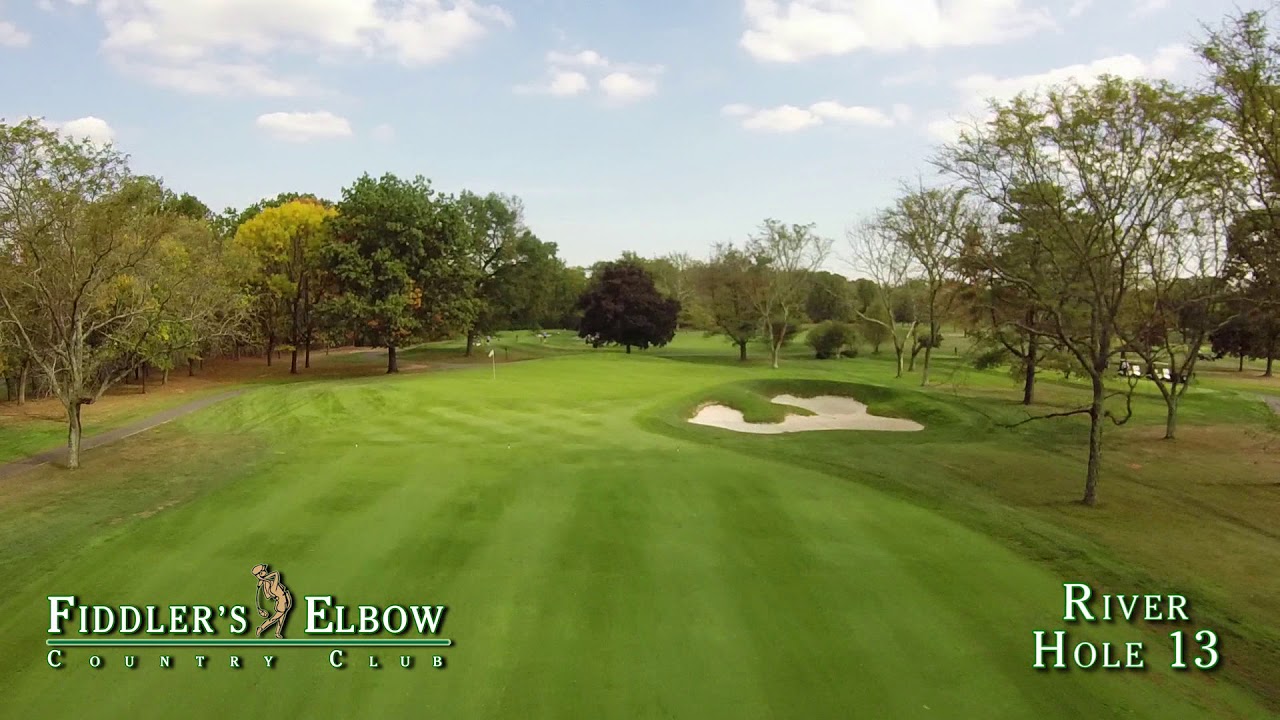 Fiddlers Elbow Country Club- The River Course - Hole 13 - YouTube