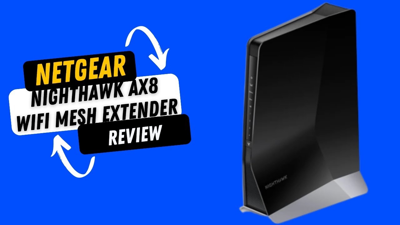 Netgear Nighthawk AX8 WiFi Mesh Extender (EAX80): Elevate Your Network Coverage! - YouTube