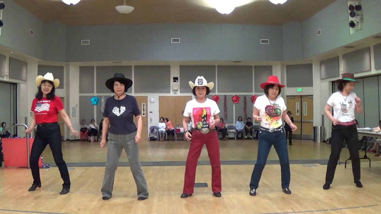 Welcome Japanese Line Dance Grpup 6 Hearts from Japan - YouTube