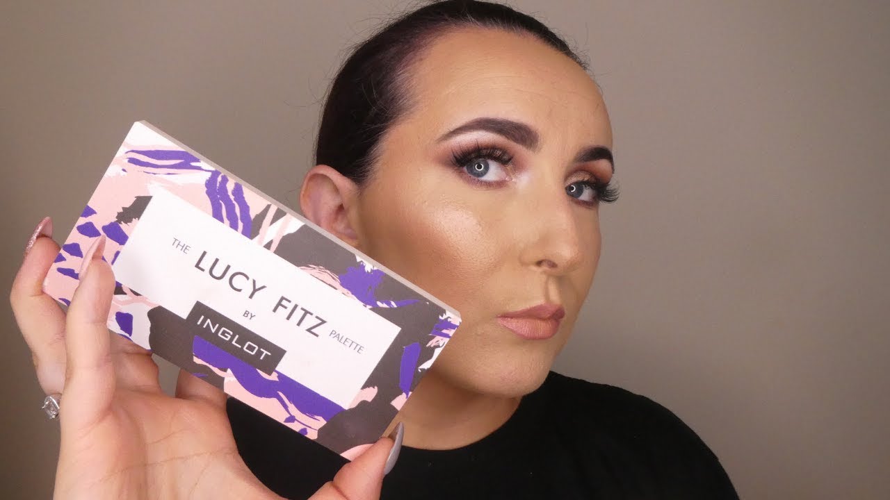 Lucy Fitz X Inglot Tutorial/Palette Review xxx - YouTube