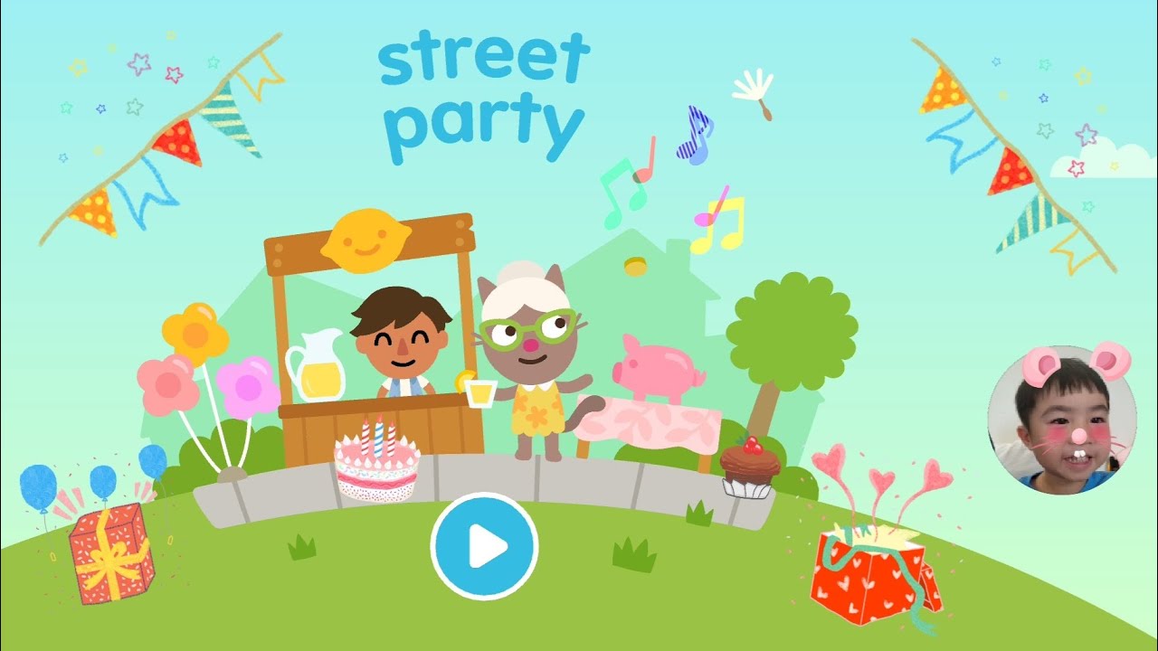 Sago Mini Street Party Gameplay #gaming - YouTube