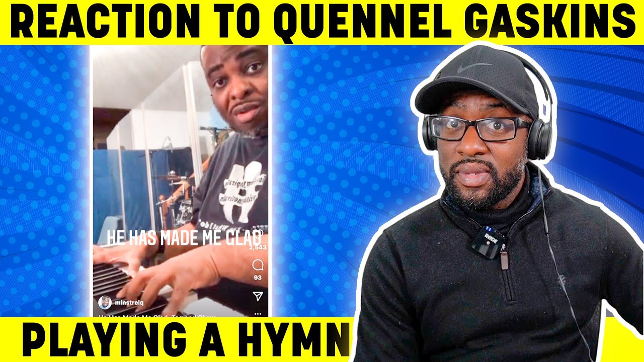 Why is Quennel Gaskins playing "He has made me glad" with so much taste ...