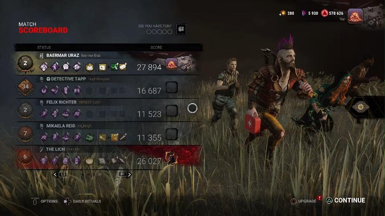 Dead by Daylight Bard Vs Lich - YouTube