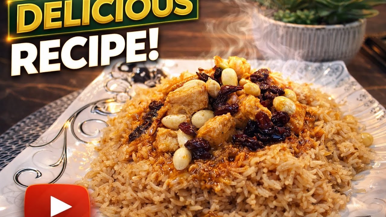 CHICKEN JHANGIRI PILAU WITH ALMONDS & RAISINS | PAKISTANI COOKING ...