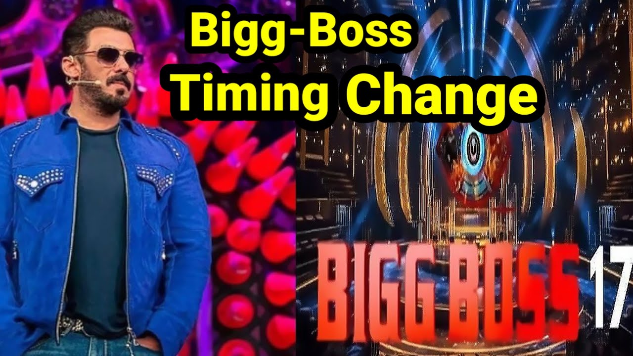 Bigg boss timing change 🫨 | Bigg boss shocking update - YouTube