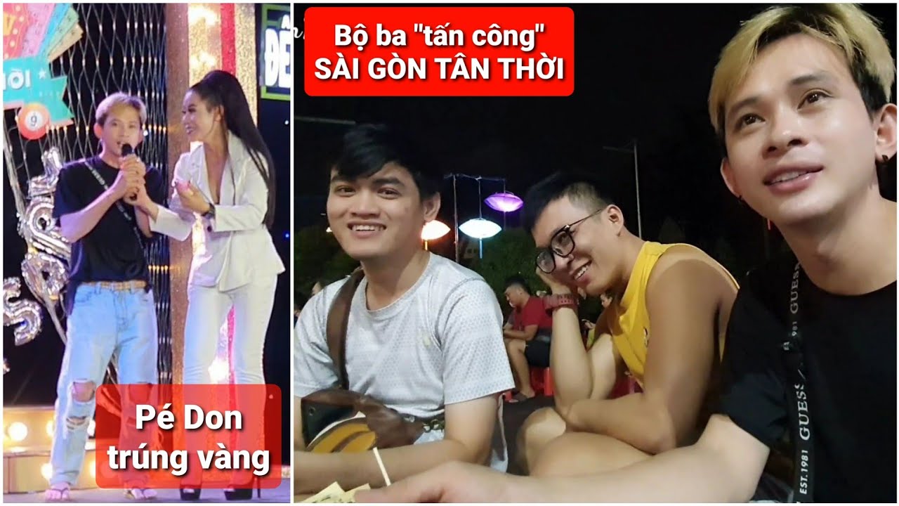 Pé DON bất ngờ rinh nửa chỉ vàng khi cùng DUHO, TRÍ BOT chơi LÔ TÔ SÀI GÒN TÂN THỜI - YouTube