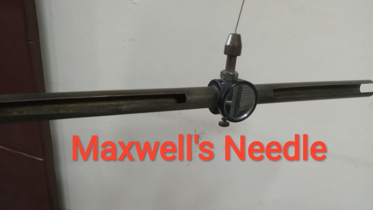 Maxwell's Needle Experiment |Practical file with Readings of Observation Table - YouTube