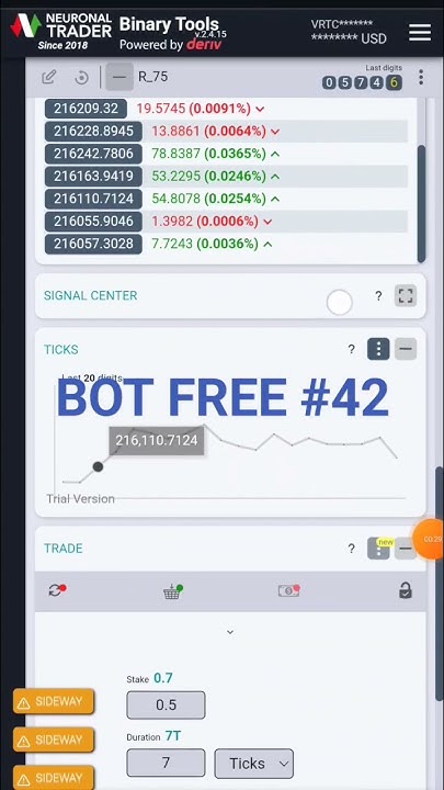 BOT FREE #42 || BINARY DERIV BOT - BinaryTools - YouTube