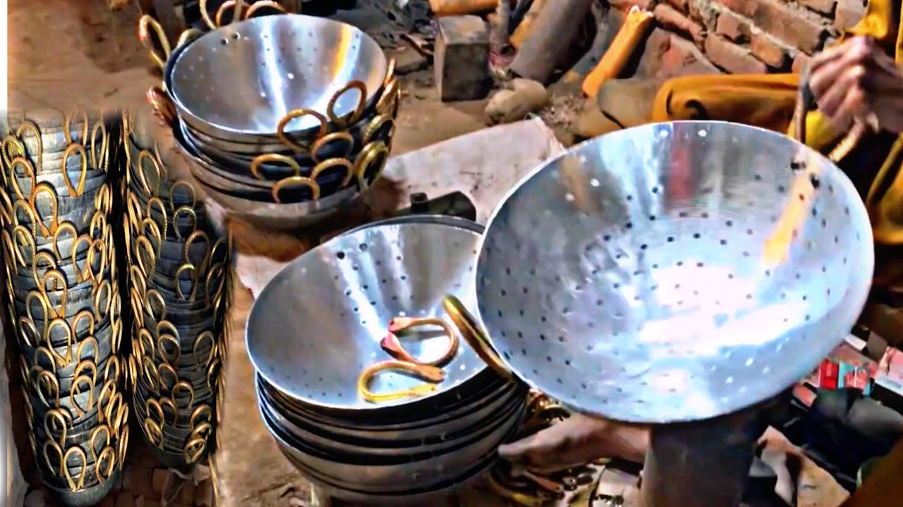 To make Fry pans from steel How to make Fry pans - YouTube
