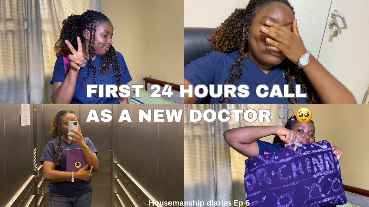 My First 24 hours Call as a New Doctor 😭 | Struggling, Learning ...