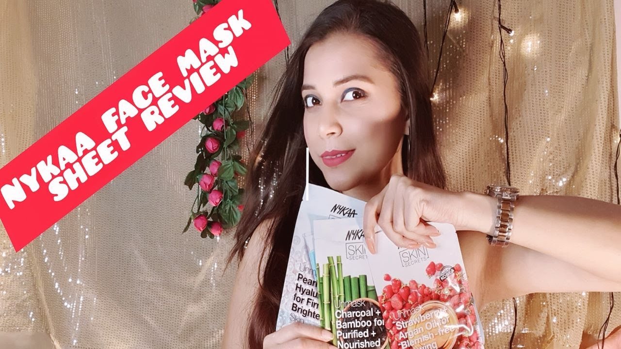 Nykaa Face Mask Sheet Review|Are you using face sheet mask correctly ...