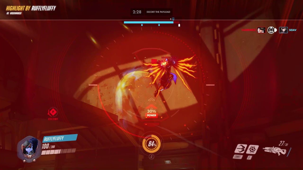 Overwatch - Ulting Mercy Headshot - YouTube