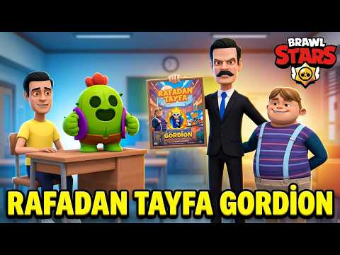 BRAWL STARS OKULUNDA ÖĞRETMEN KAZANANA RAFADAN TAYFA GORDİON FİLMİ BİLETİ VERİYOR! 🎬😱 #brawlstars