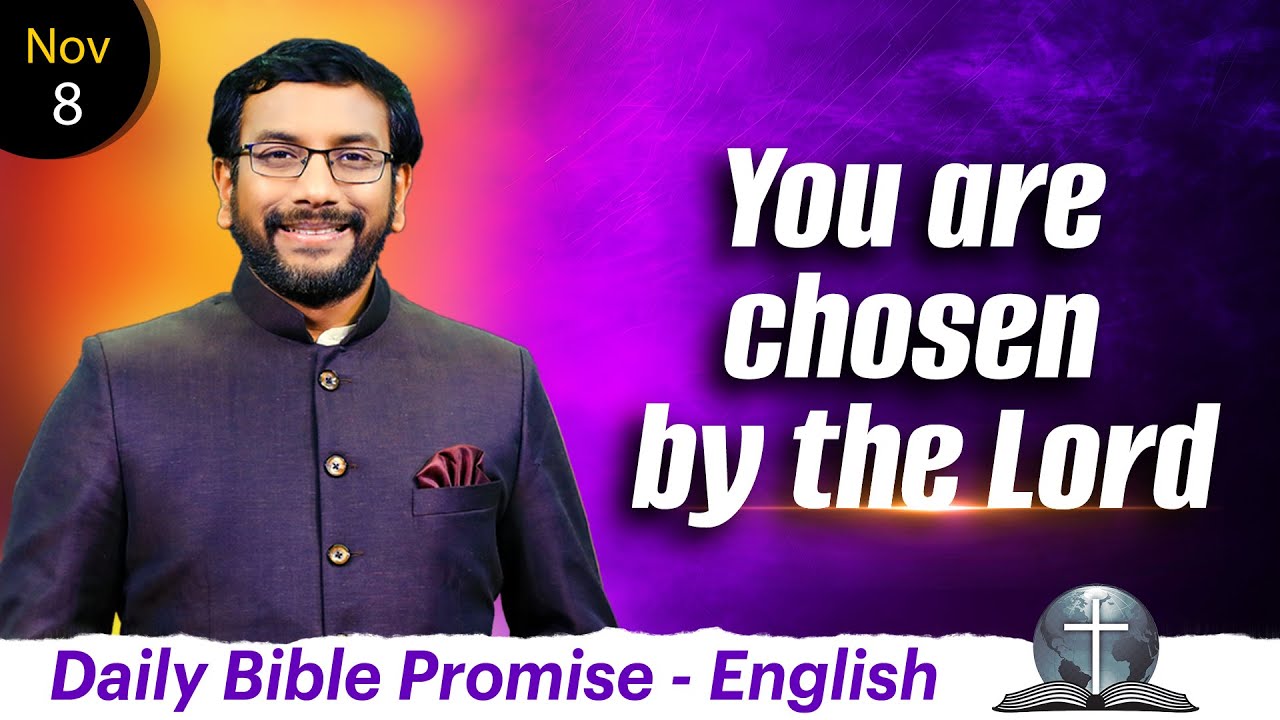 Daily Bible Promise in English | 8 Nov 2024 | Dr John Wesly & Blessie ...