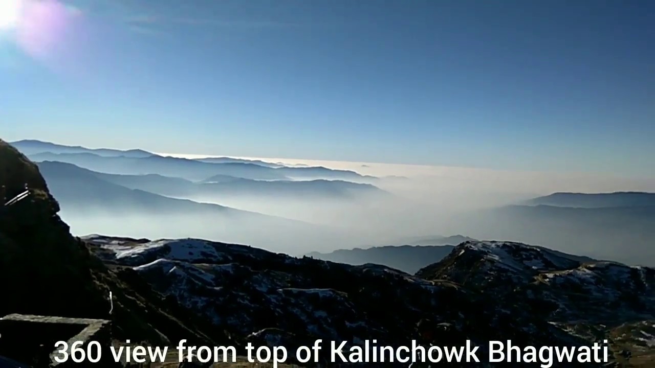 360 view From Top Of Kalinchowk Bhagwati - YouTube