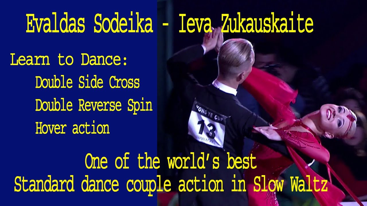 How to dance Waltz Double side cross-Double reverse spin by Evaldas ...
