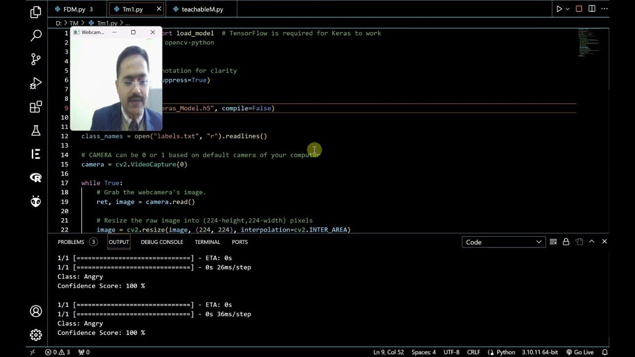 Create Your Own Machine Learning Model in Code | Keras, OpenCV, Teachable Machine - YouTube