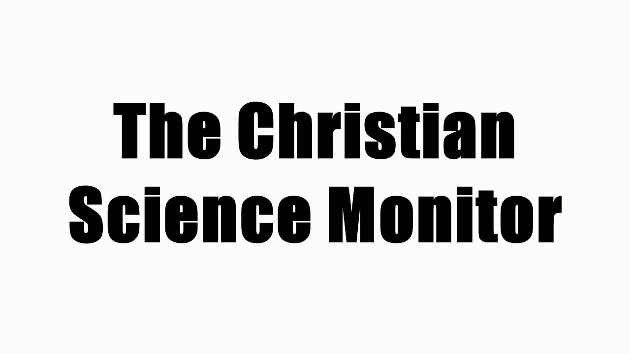 The Christian Science Monitor - YouTube
