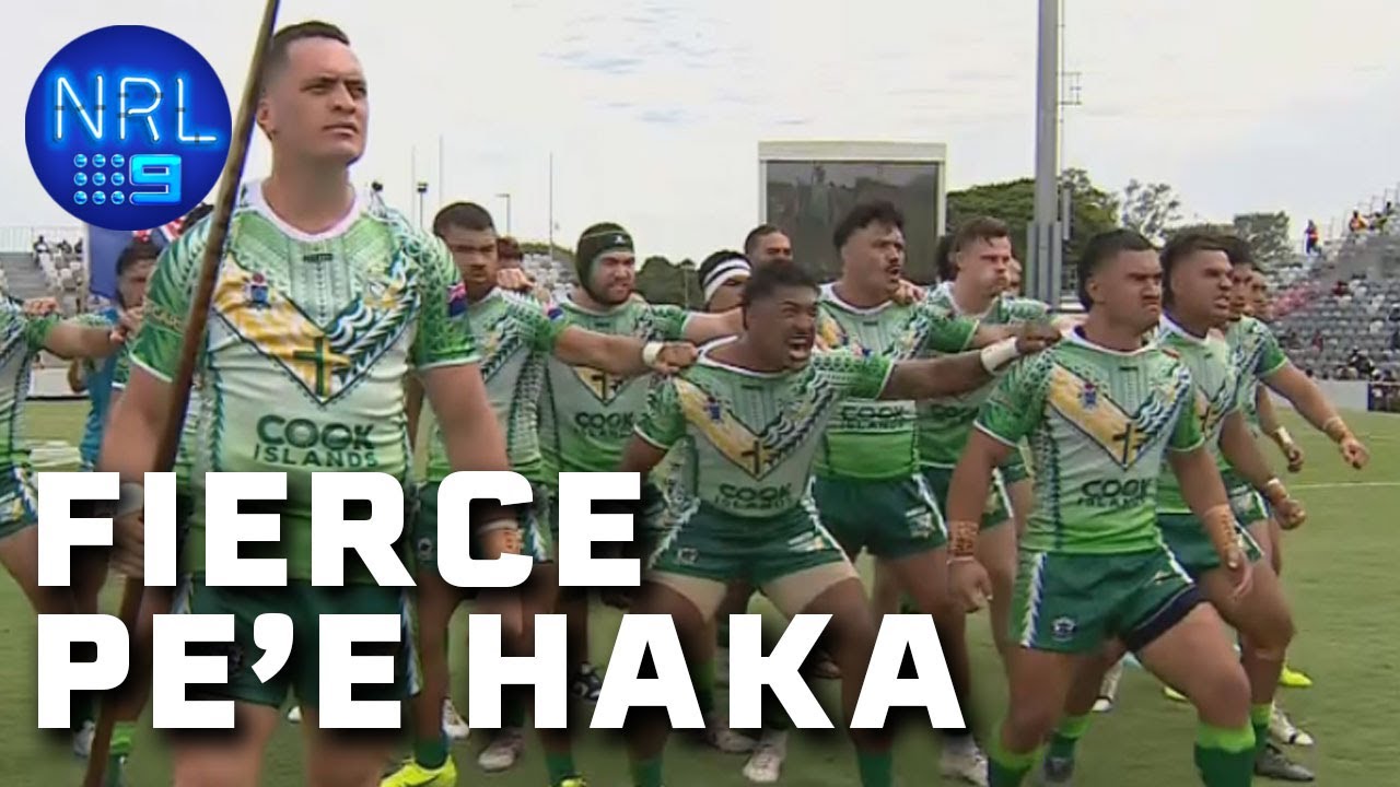INTIMIDATING Pe'e Haka filled with passion by the Cook Islands: Pacific ...