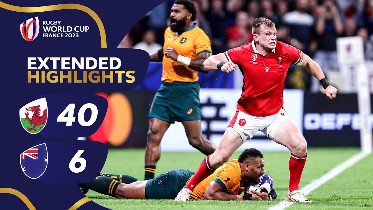Wales dominate Wallabies | Wales v Australia | Rugby World Cup 2023 ...