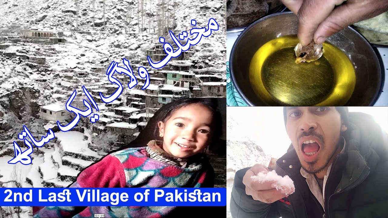 3 Vlog ek sath, Eating Snow, Skilmah Food, Kargil Border Kharmang ...