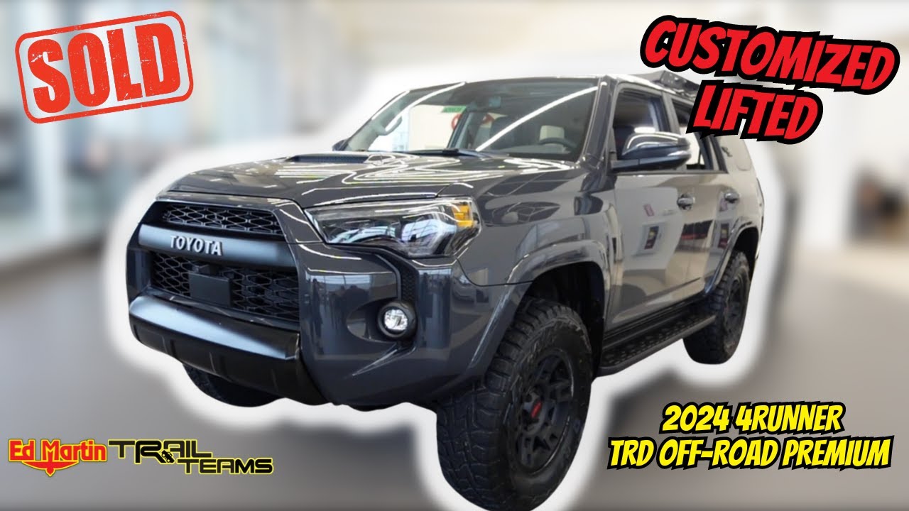 2024 TRD Off Road Premium BUILD - LIFTED, MORIMOTO HEADLIGHTS, TRD PRO ...