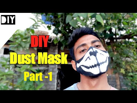 How to make stylish mask at home Part -1 - YouTube