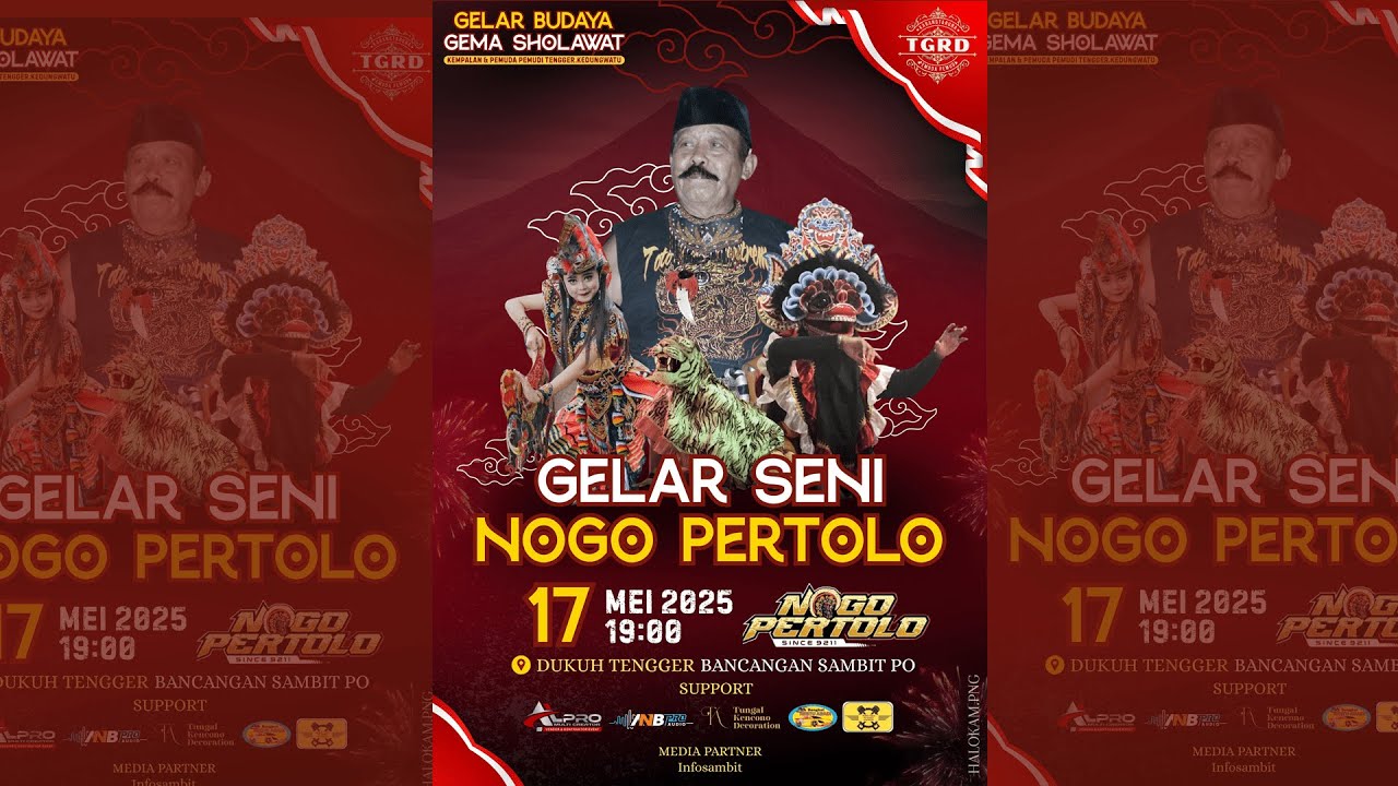 LIVE PERFORM JARANAN NOGO PERTOLO DALAM RANGKA GELAR BUDAYA DAN GEMA ...