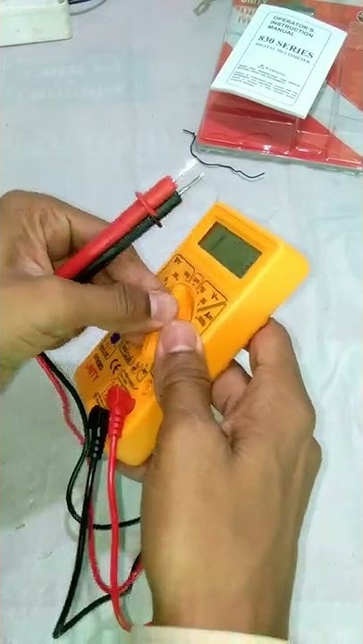 UNITY DT830 Digital Multimeter Unboxing & Review || #Shorts - YouTube