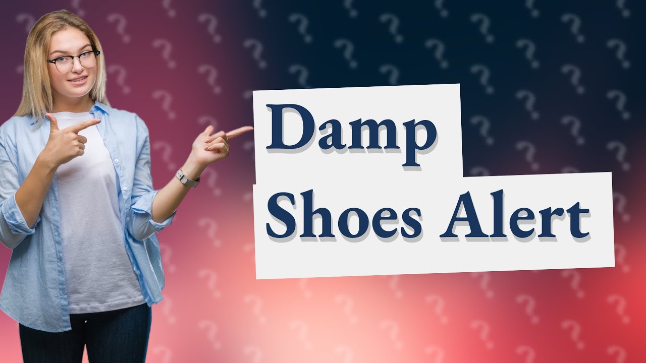 Is it OK to wear damp shoes? - YouTube