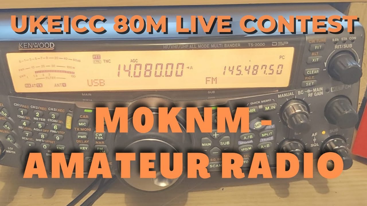 M0KNM - UKEICC 80m SSB Contest Livestream 02/04/25 - YouTube