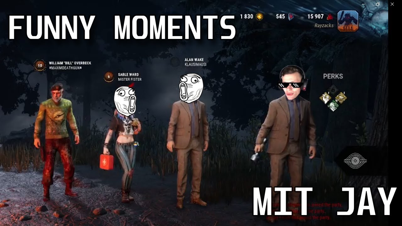 DBD FUNNY MOMENTS MIT JAY #1 - YouTube