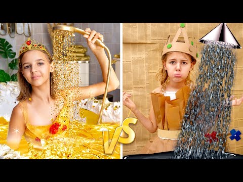 👑 Pasa un día divertido con princesitas / Emocionante desafío para los niños // Vania Mania ESP
